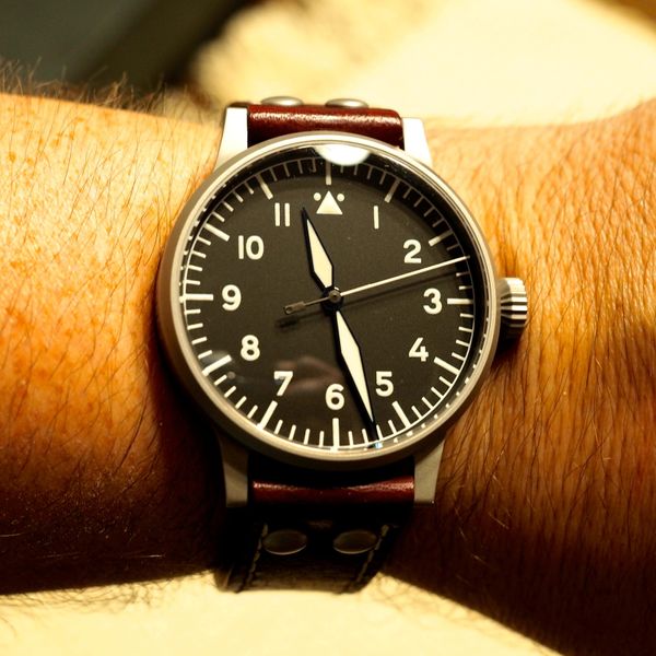 SOLD: Laco Bremen Type A Dial Flieger Automatic Pilot Watch $550 ...
