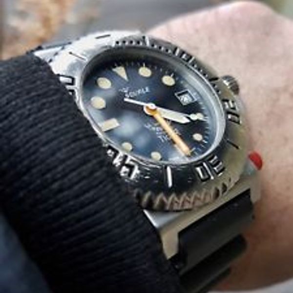 【送 料 無 料】 tiger squale automatic watch diving vintage | WatchCharts ...