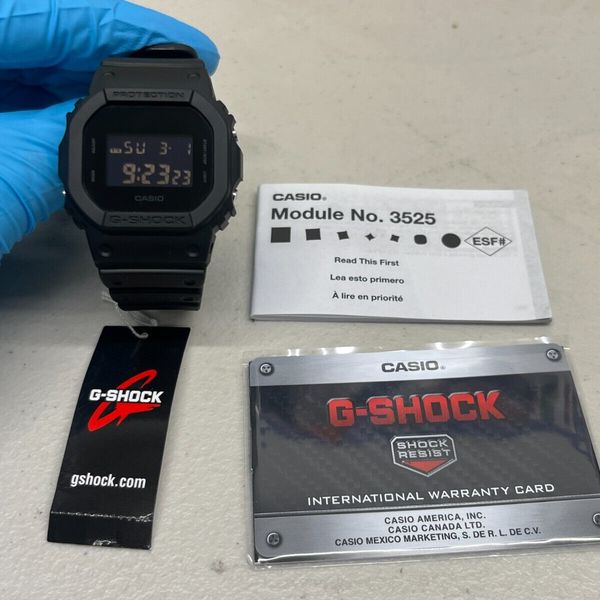 Casio G-shock Alarm Chronograph Quartz Digital Men's Watch DW-5600BB-1 ...