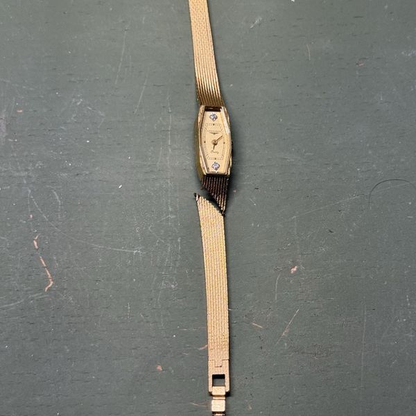 Longines Laddies Watch Quartz Women's Gold Dial | WatchCharts Marketplace