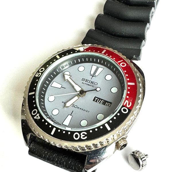 Vintage Seiko 5 Automatic 17 Jewels Rally Diver Men Watch- Spair ...