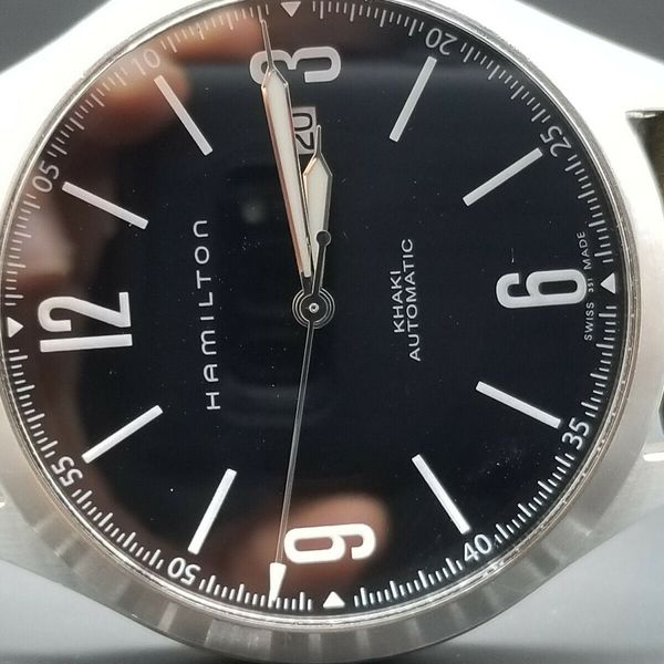 Hamilton Khaki Aviation Automatic Field Watch H76665835 | WatchCharts ...