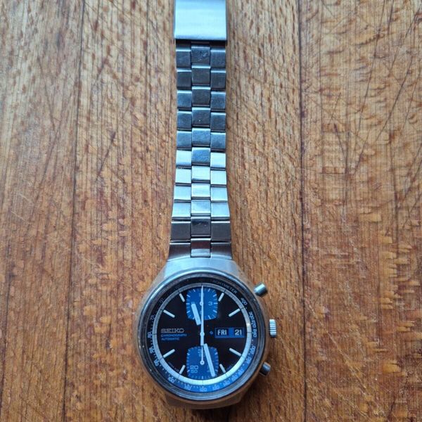 Seiko Cal: 6138-8030 John Player Special (Blue JPS) 1970s Chronograph ...