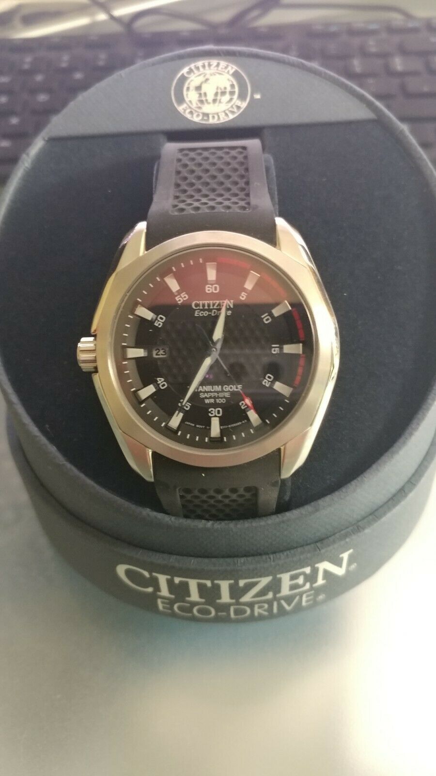 Citizen BM7120-01E Eco-drive Titanium Golf Watch - NIB | WatchCharts