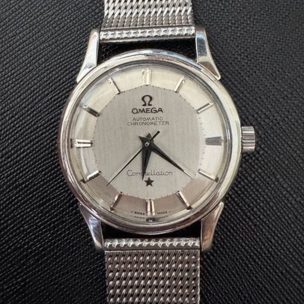 Omega Constellation 14381 vintage watch with Pan Pie Dial | WatchCharts ...