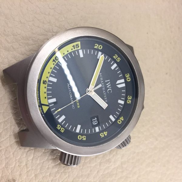 FS IWC aquatimer 2000M Titanium -$2100 OBO New Strap and buckle ...