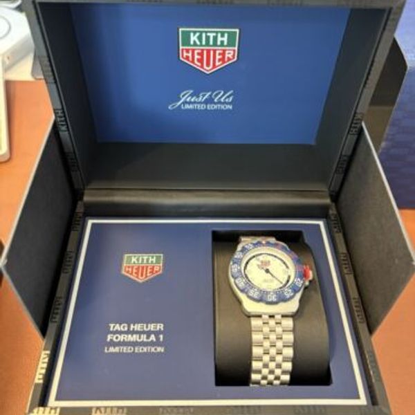 Kith x Tag Heuer Formula 1 - Los Angeles - Limited Edition 1/350 NEW ...