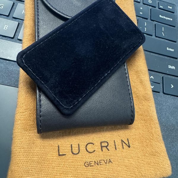 [WTS] NEW! Lucrin Leather Watch Pouch $50 | WatchCharts Marketplace