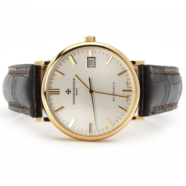 Vacheron Constantin Patrimony Date Wristwatch 42002/000J-9021 Gold ...