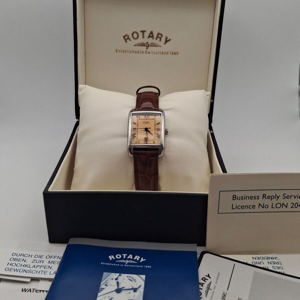 Mens Rotary Tank Watch LS03364/25 | WatchCharts Marketplace