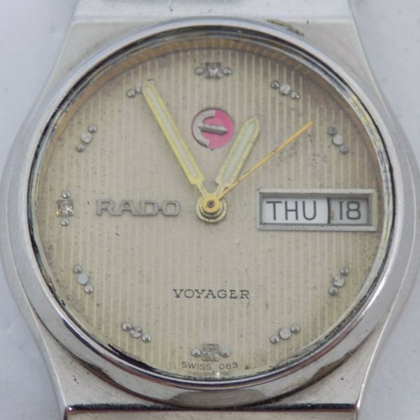 Rado 'Voyager' Automatic Day/Date model 636.4011.4 Swiss Gents Watch c ...