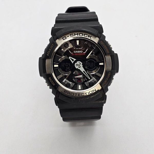 G-Shock BA-200 Casio 5229 Quartz Black Digital Analog Mens Watch ...