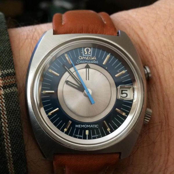 SOLD! Vintage, OMEGA Seamaster "Memomatic" Alarm Watch | WatchCharts