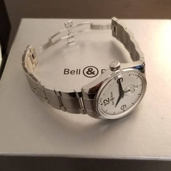 Bell and Ross Geneva Vintage White Dial BR123 RARE | WatchCharts ...