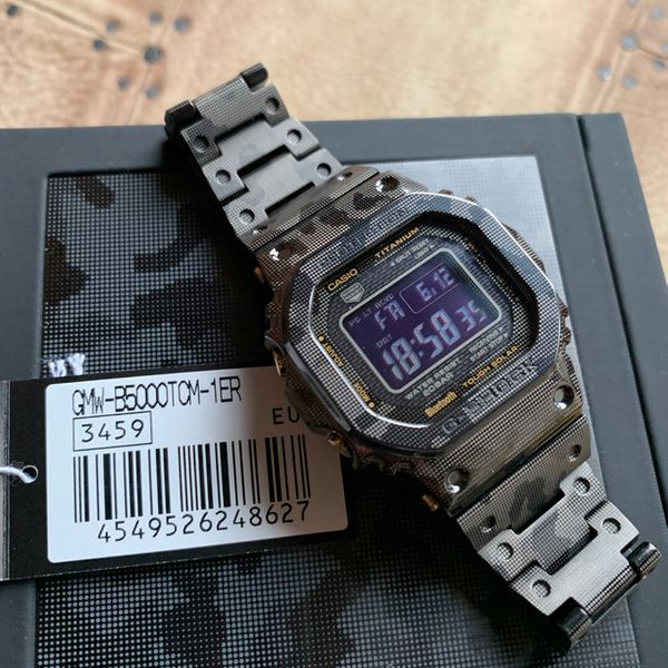 FS: Casio G Shock Square Titanium Camouflage Limited Edition (GMW ...