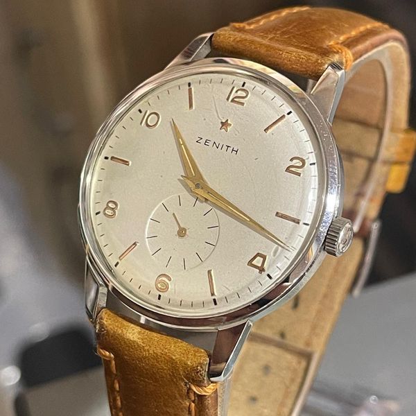 Zenith Stellina Sporto Manual Charging cal. 106 Jumbo 37mm Swiss Made ...