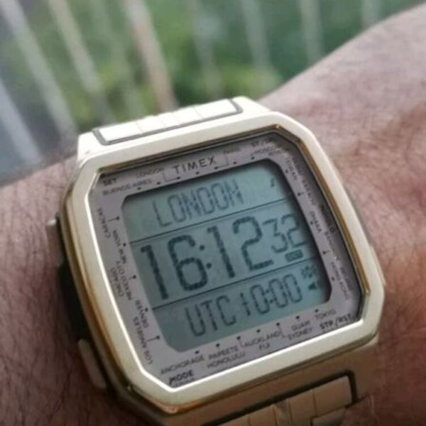 Timex Digital Urban Command TW2U17100 World Time Digital Watch ...