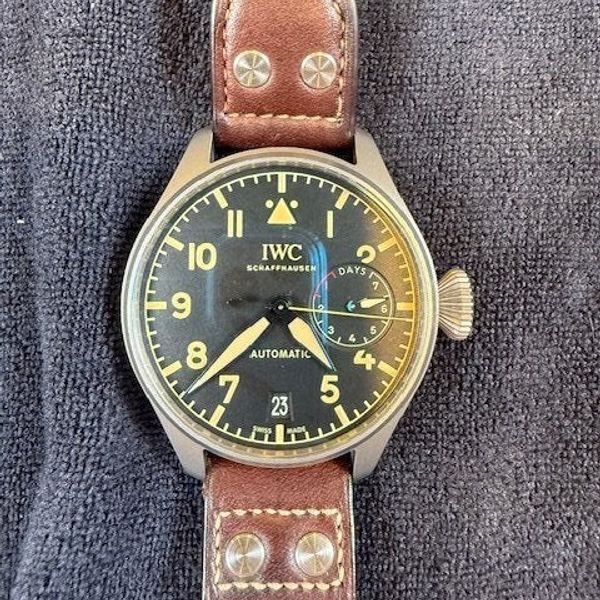 SOLD: IWC Big Pilot Heritage Titanium 5010-04 | WatchCharts Marketplace