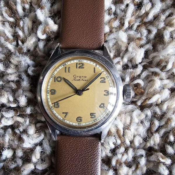 Vintage Grana/Certina Watch (late 30s) Stainless Steel Case ...