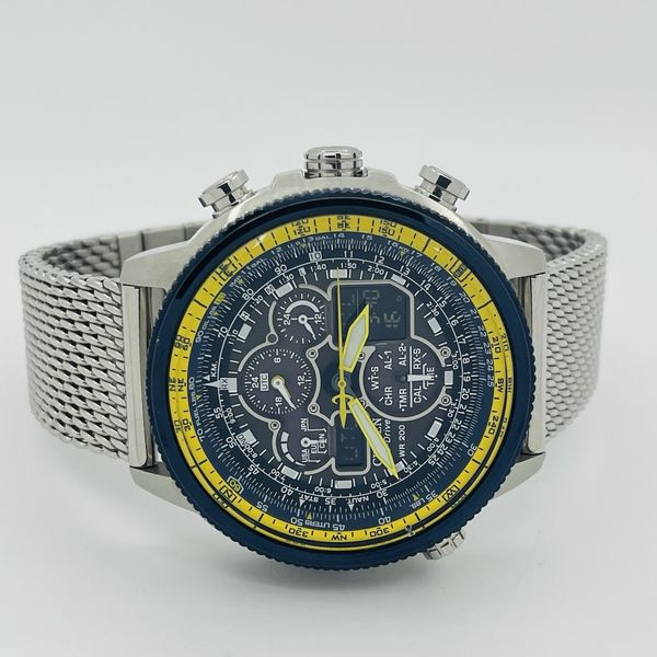 Citizen Promaster Nighthawk Blue Angels Men's Eco-Drive 48mm Watch ...
