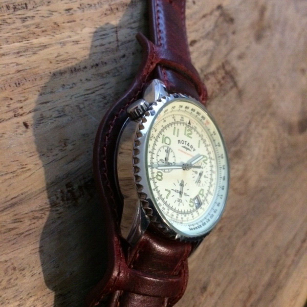 Rotary vintage Aviator chronograph watch | WatchCharts Marketplace
