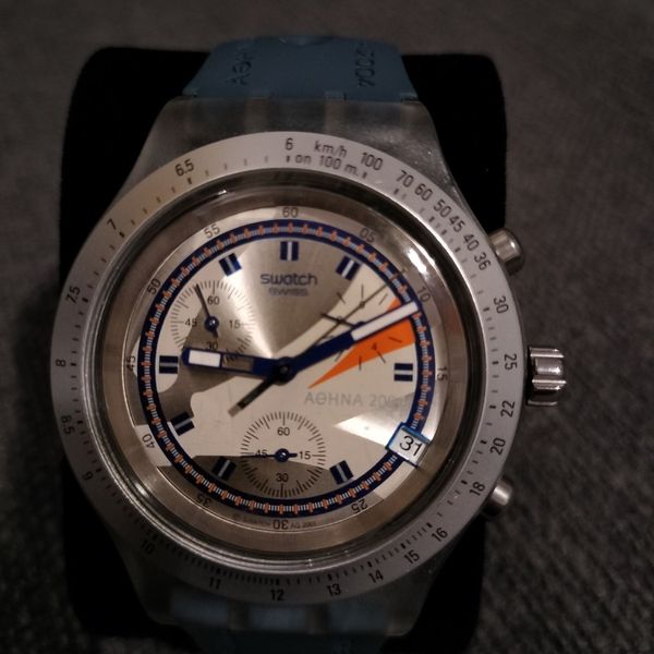 Swatch Irony Diaphane 2004 Athens Olympics Watch | WatchCharts Marketplace