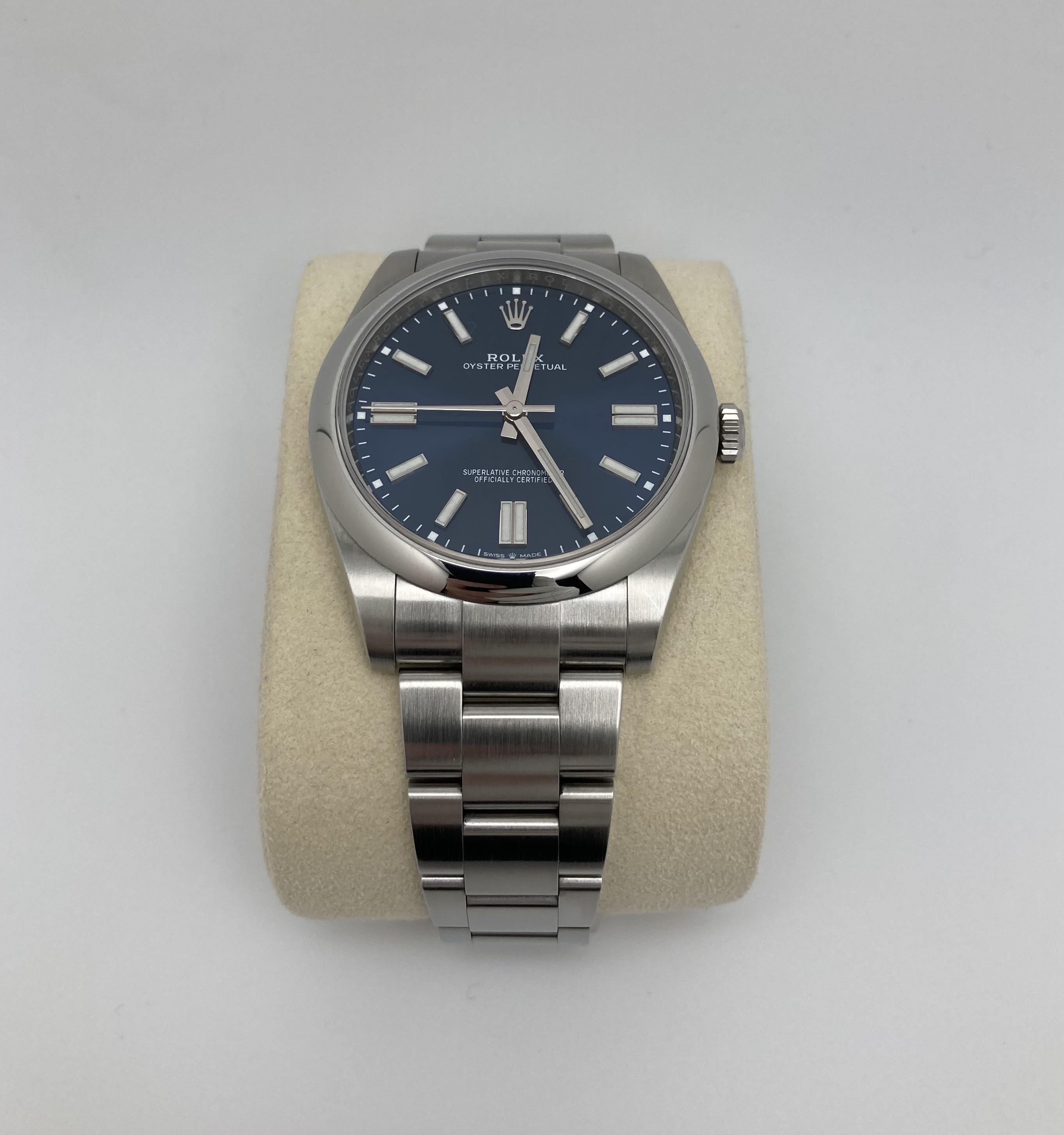 [WTS] Rolex Oyster Perpetual 41MM “OP41” Blue - Ref. 124300 (BOX ...
