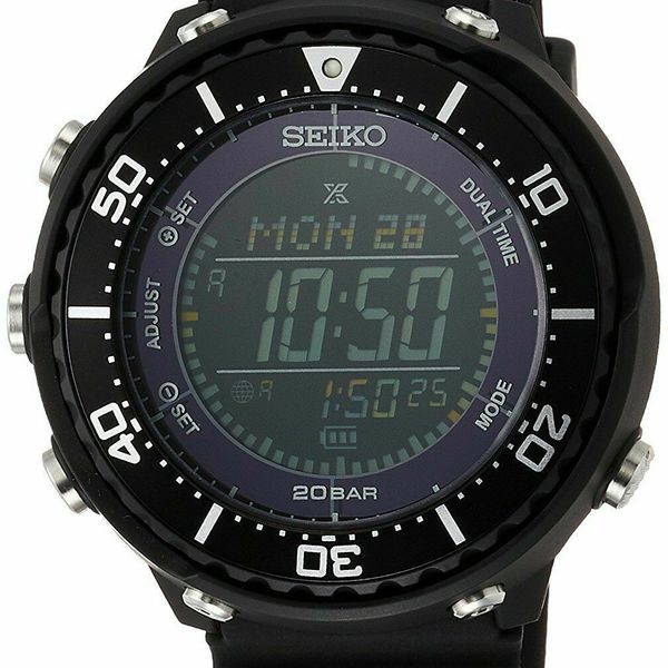 SEIKO PROSPEX SBEP001 FIELDMASTER by LOWERCASE Men's Watch Digital Tuna ...