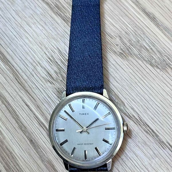 Vintage 1977 Timex Gold Dial Marlin - Hand Wind Watch | WatchCharts ...