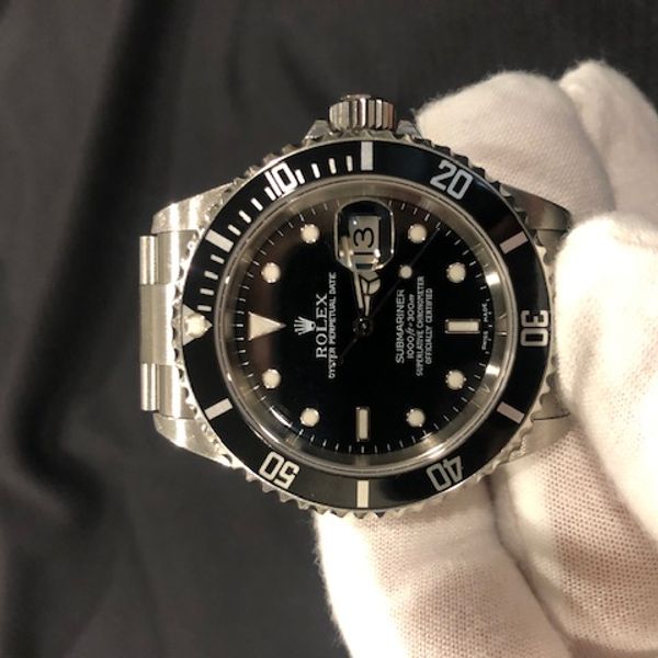 FS: 16610 F serial Submariner Full Set | WatchCharts Marketplace