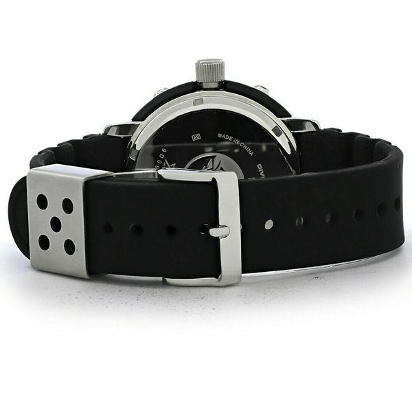 Seiko SNJ025 Prospex Men's Black FACE SILICONE BAND Watch - SNJ025 ...