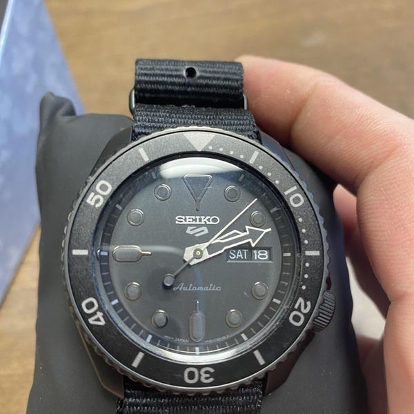 [WTS] Seiko 5 Sports Street Style, SRPD79 Stealth. | WatchCharts ...