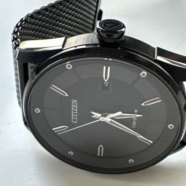 Citizen Eco-Drive CTO Men's Black Dial 42mm Watch BM6988-57E *BROKEN ...