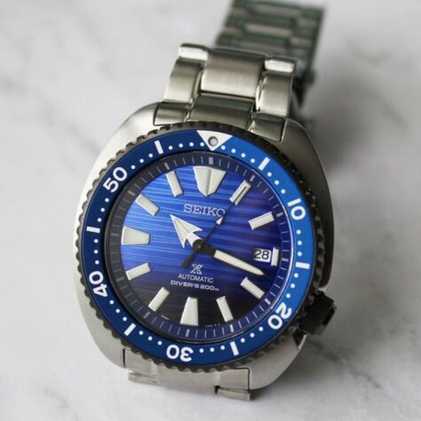 Seiko Save The Ocean Turtle Mod With Samurai Dial And Hands Srpc91 ...