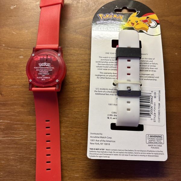 Pokemon PokÃ© Ball LED Digital Watch - Teen/Adult + Other Led Pokemon ...