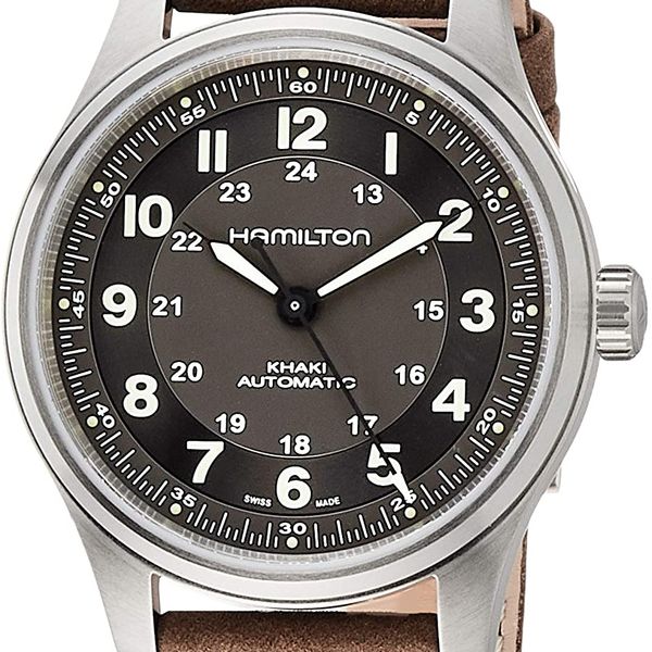 Hamilton Khaki Field Titanium Auto (H70545550) Market Price | WatchCharts