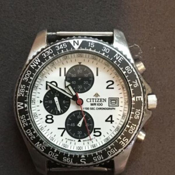 Citizen Promaster WR100 1/100th Sec Chronograph 0610-H03299-K For ...