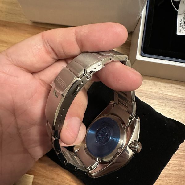 Seiko Prospex King Sumo Automatic Divers Watch Gray Dial Ceramic Bezel ...