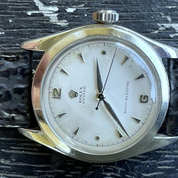 1950's Rolex Oyster 6082 Stainless Steel Cal. 710 Clean Original Dial ...
