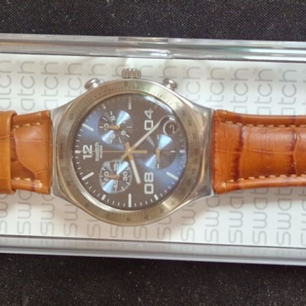 Swatch Irony Chrono "Blustery" YCS438G 2003 | WatchCharts Marketplace