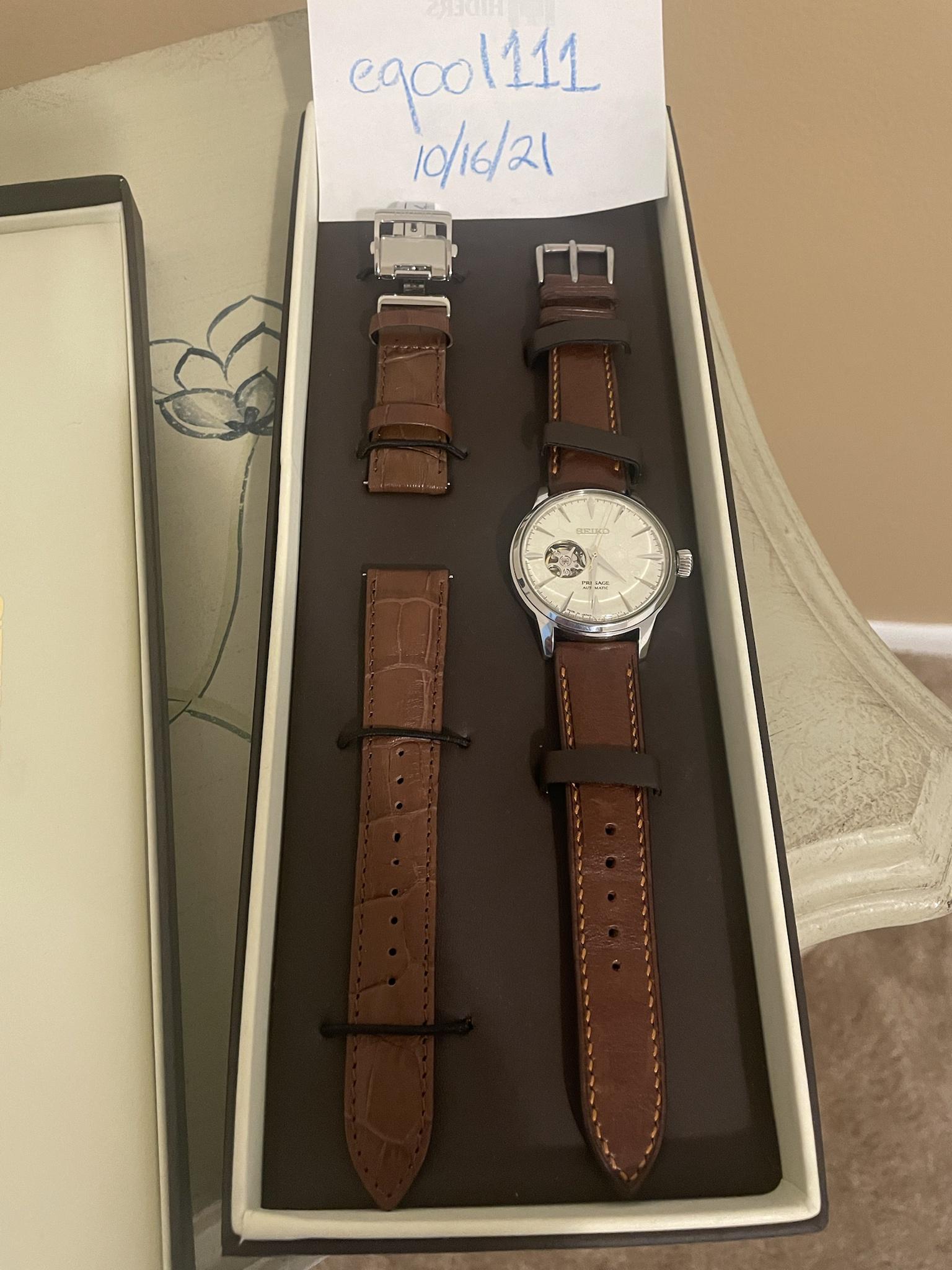 [WTS] Seiko Presage SARY159 Cocktail Time Cream Honeycomb Dial JDM ...