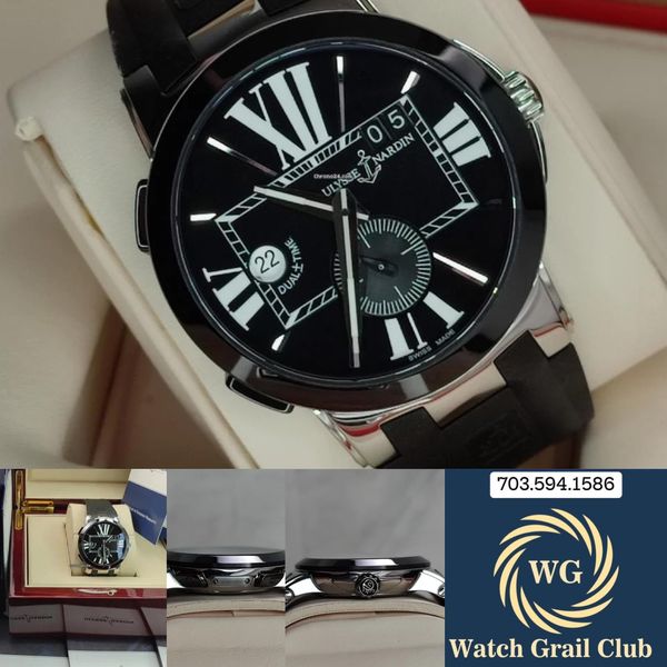 FS: Ulysse Nardin GMT 43mm Box n Papers | WatchCharts Marketplace