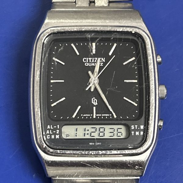 Citizen 8950-083016 Vintage Digital Analogue Watch | WatchCharts ...