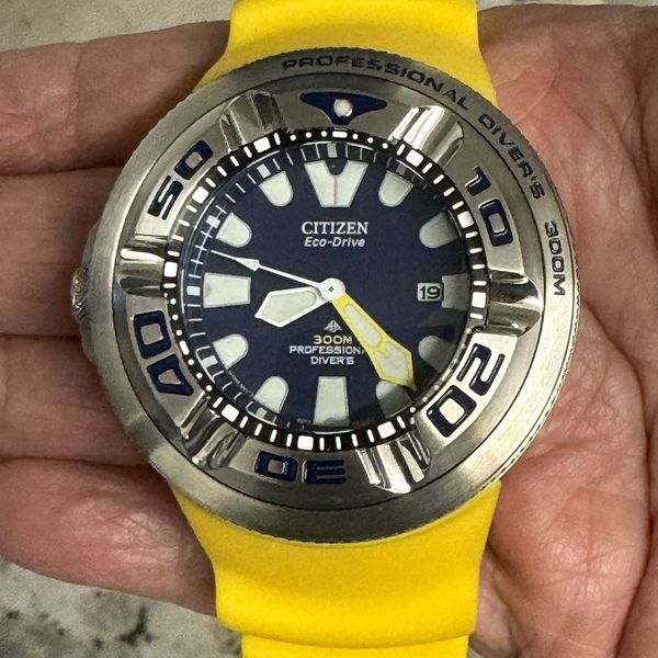 BRAND NEW Citizen Promaster Ecozilla Dive Blue Dial BJ8058-06L 48MM ...