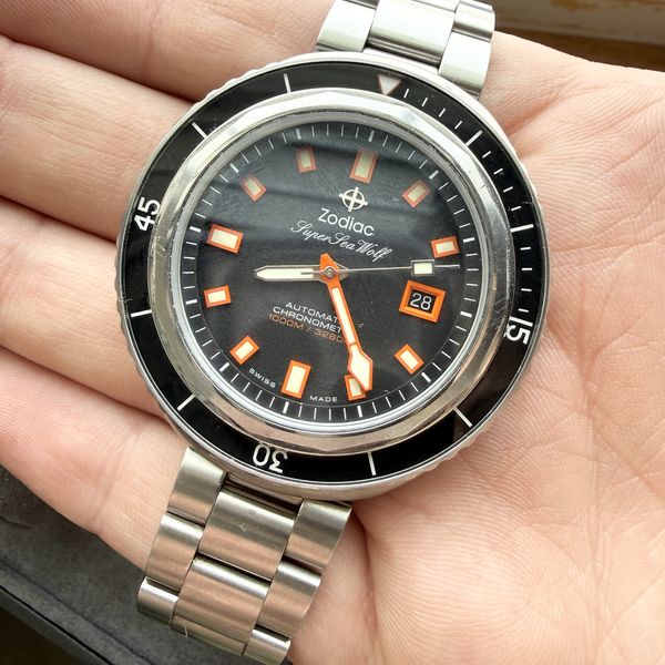 [WTS] Full Set Zodiac Super Sea Wolf 68 Saturation Chronometer Dive ...