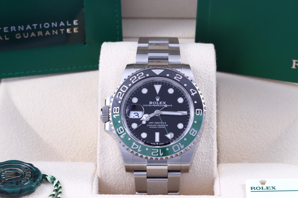 FSOT: Rolex GMT-Master II 126720VTNR Sprite/Destro/Lefty Oyster ...