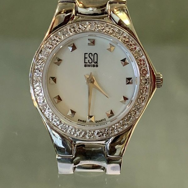 Ladies ESQ Movado Diamond Watch E528L | WatchCharts