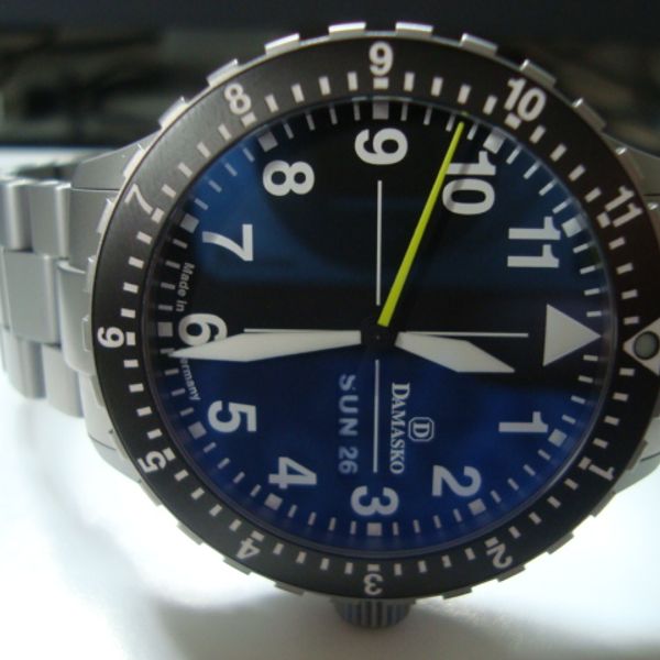Damasko DA46 on Ice Hardened Damasko bracelet | WatchCharts Marketplace
