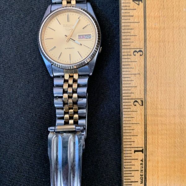 Vintage Seiko 5 Automatic Men's Watch 7009 Day/Date 17J water resistant working | WatchCharts ...