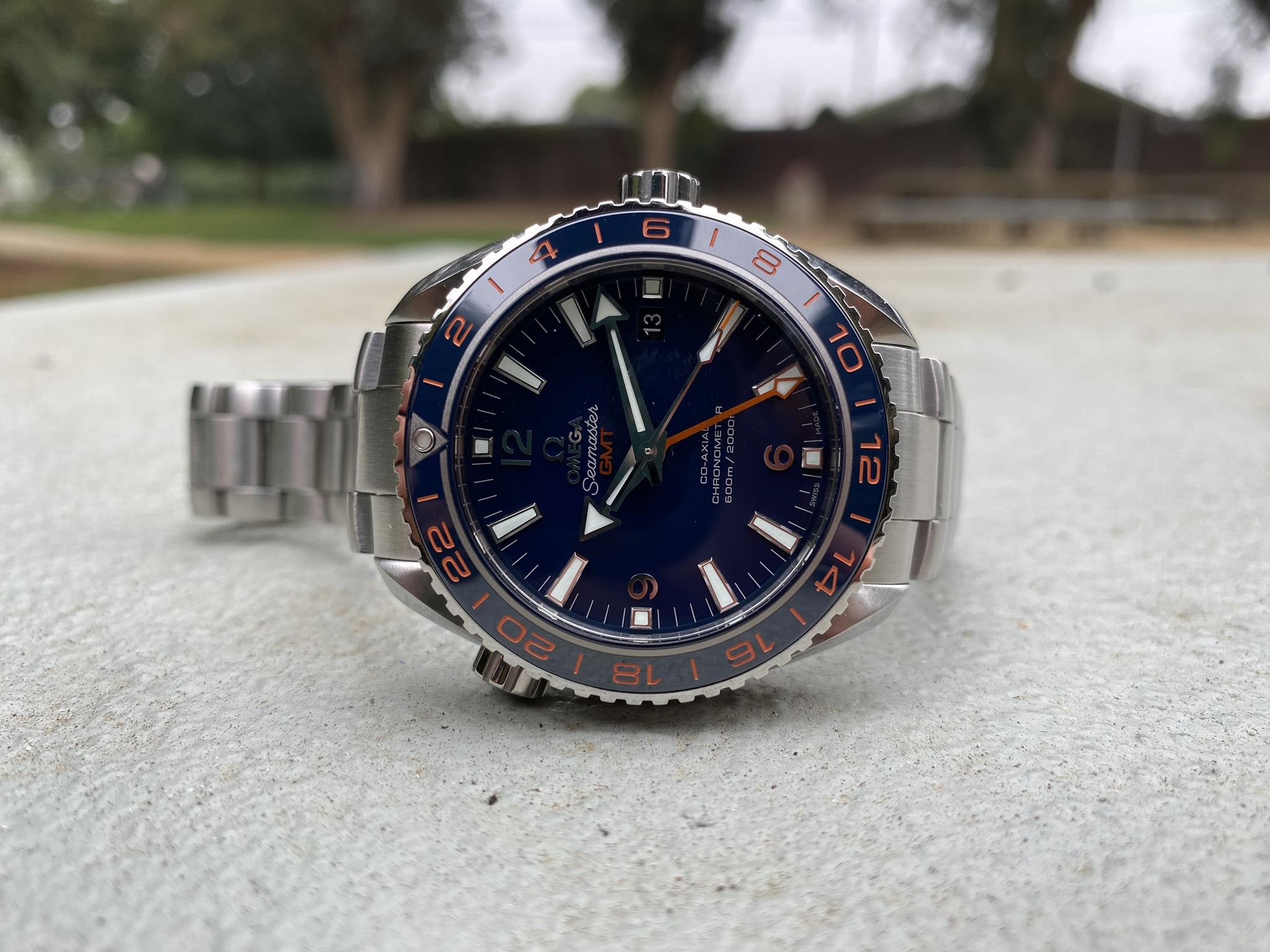 FS: Omega Seamaster Planet Ocean Goodplanet GMT - Full Kit | WatchCharts